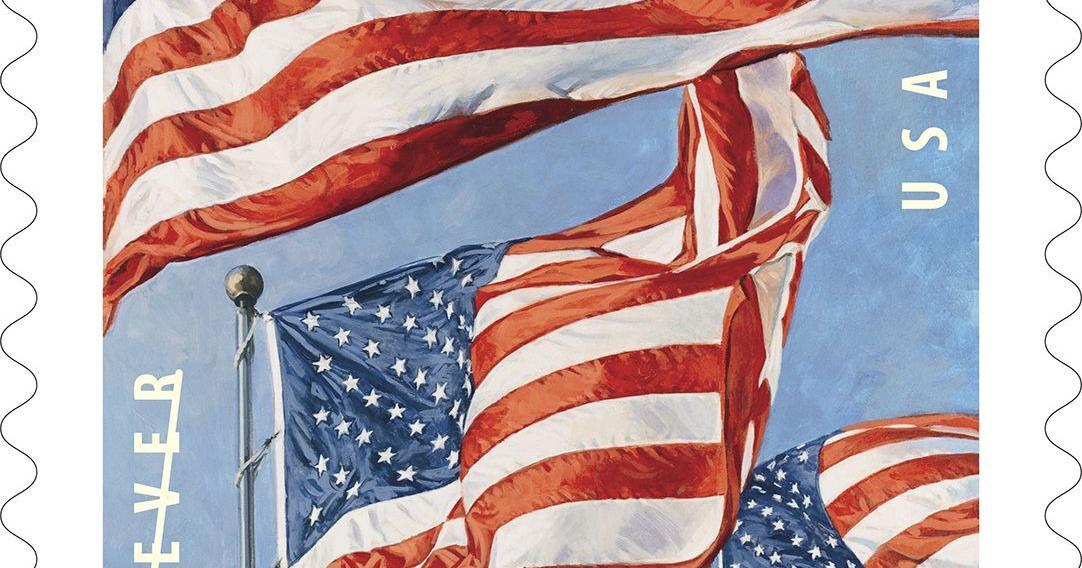 Garrett County artist's flag stamp debuts | | wvnews.com