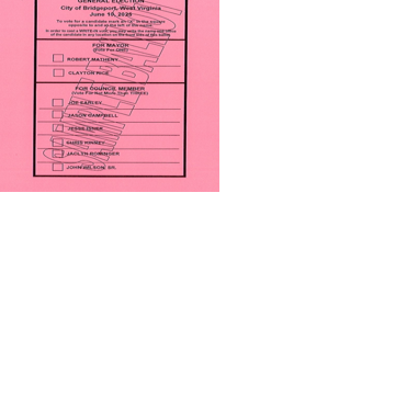 City of Bridgeport (West Virginia) releases sample ballot | Bridgeport ...