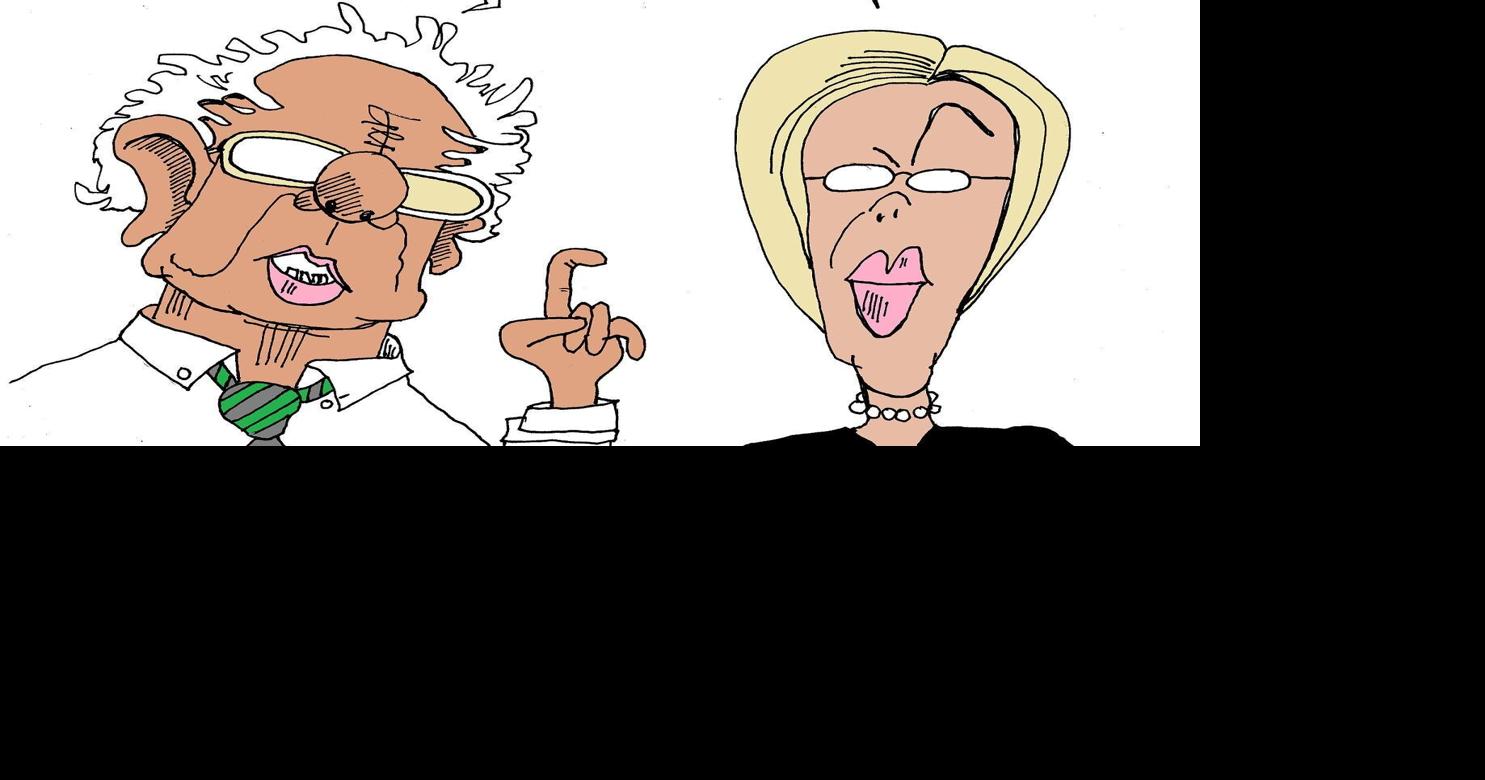 O’Mahoney cartoon: Bernie and Beth | Opinion for Mineral County, WV and ...