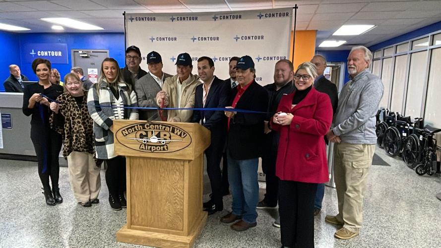 Officials celebrate first Contour flight from North Central West ...