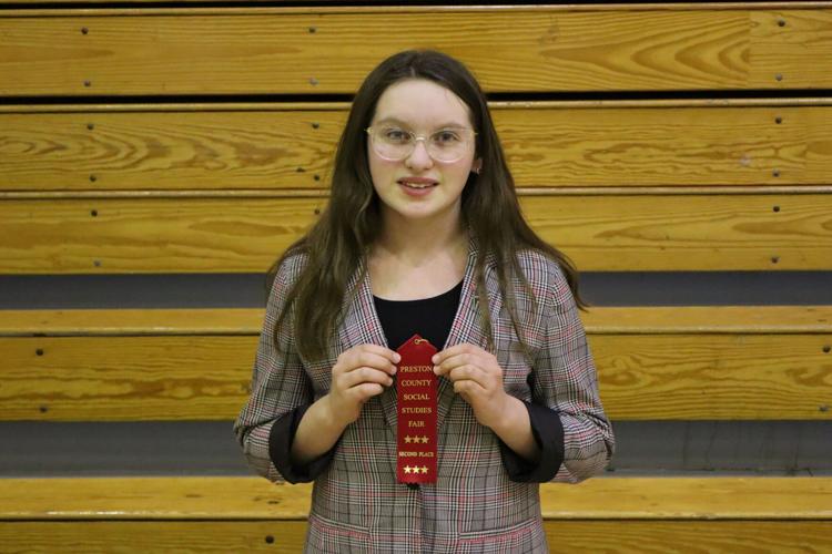 2024 Preston County Division 2 Social Studies Fair winners ...