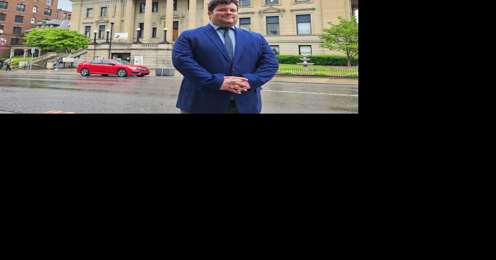Matt Delligatti looks ahead after being unofficially elected as Marion ...