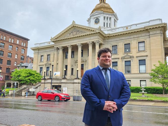 Matt Delligatti looks ahead after being unofficially elected as Marion ...