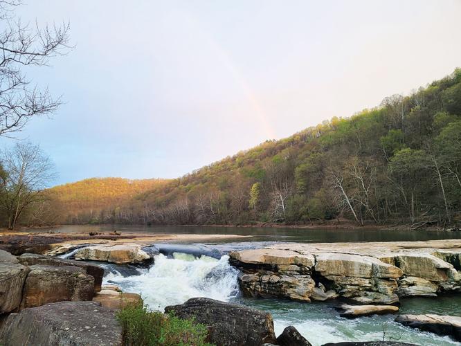 Valley Falls State Park offers spectacular autumn views of trees ...