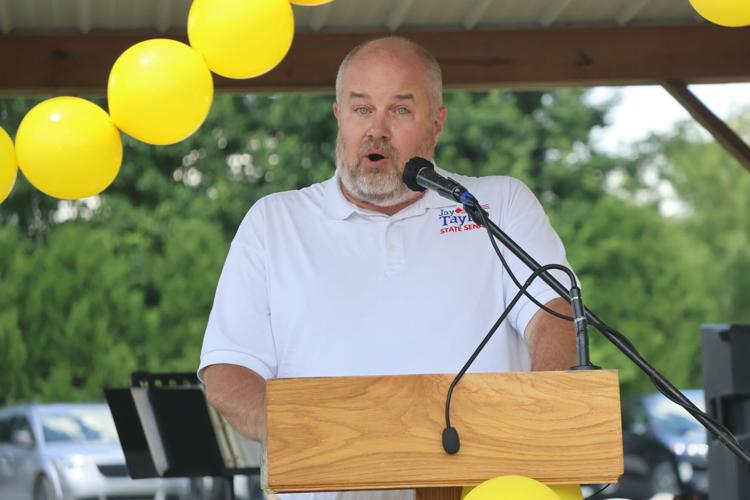 Almost Heaven Swing unveiled at Bruceton Mills Dam during ribbon ...