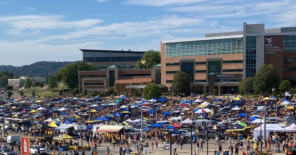 Mountaineer Field parking lots jam packed ahead of the 106th edition of ...
