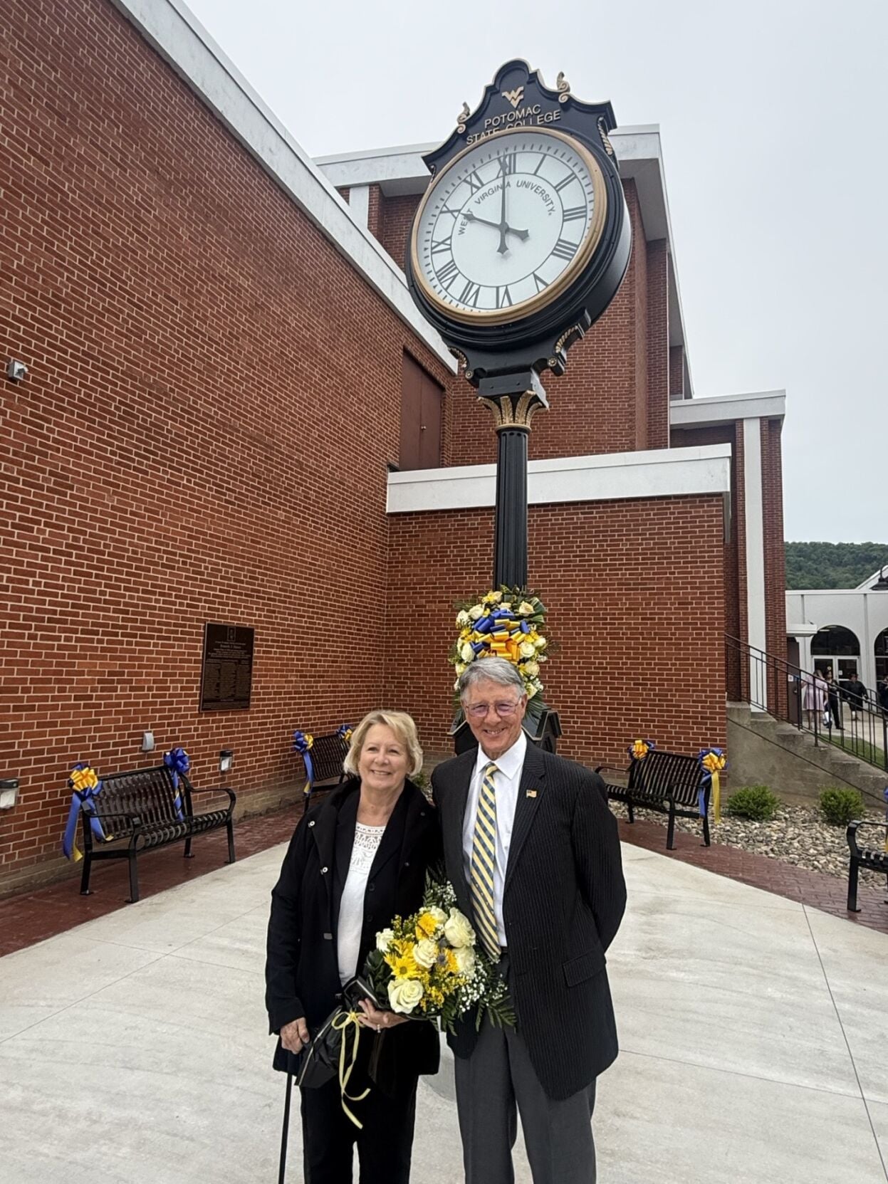 New PSC campus clock remembers beloved professor | Mineral County WV ...