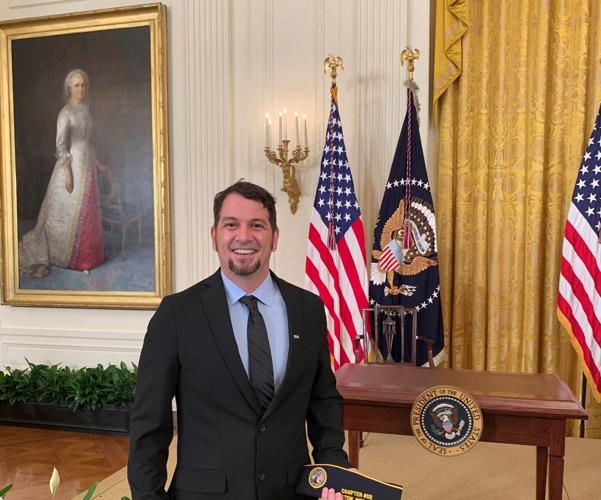 Local veteran witnesses signing of monumental veteran health care ...