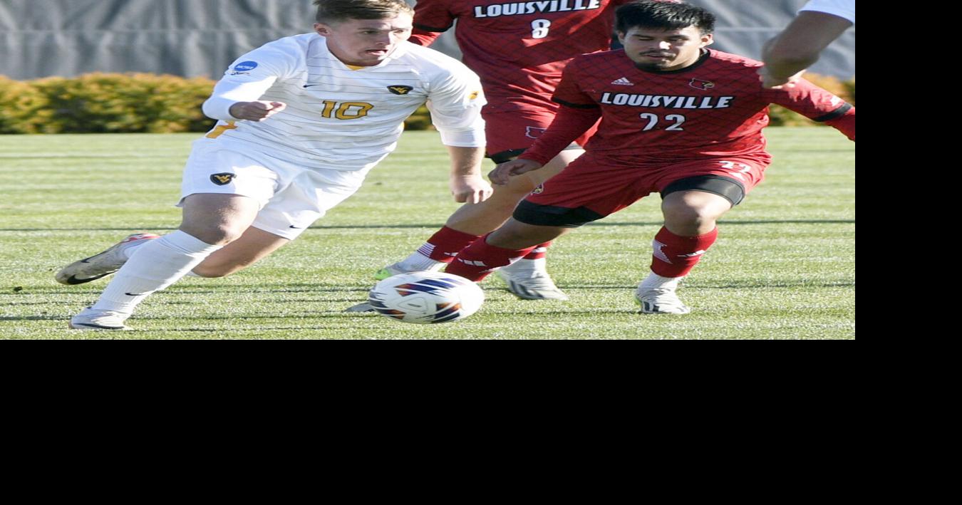 WVU mens soccer 1119 Ryan Crooks in traffic | West Virginia University ...