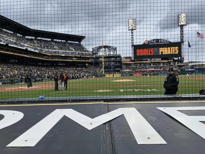 Marucci attends 50th Pittsburgh Pirates opening day | Garrett News ...
