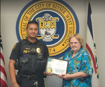 Bruce is Favorite Law Enforcement Officer | Mineral County WV News and ...