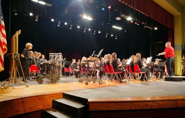 The bands of three schools unite at Mason County Band Night ...