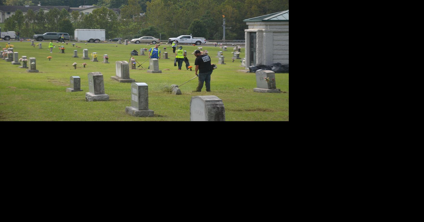 Weston (West Virginia) Masonic Cemetery spruced up as part of National ...