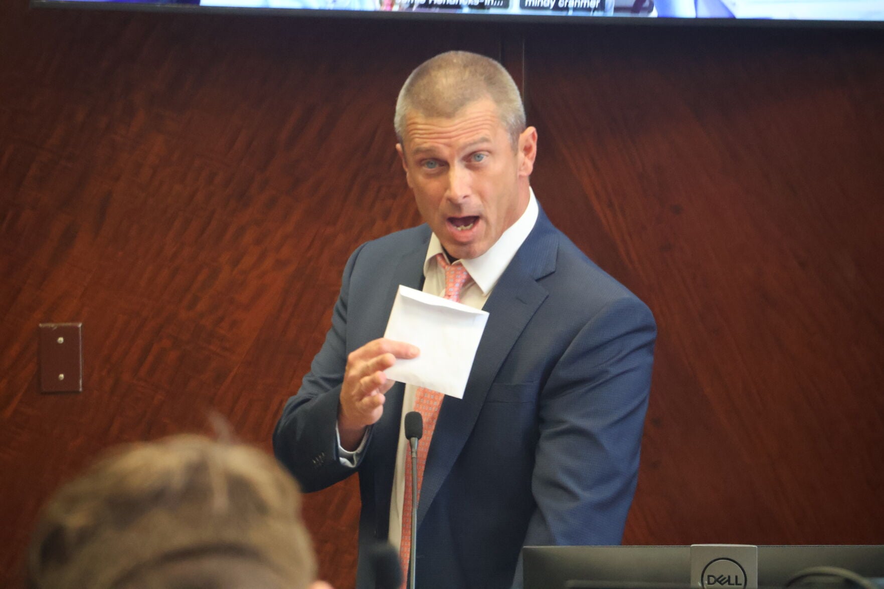 Armstrong with flash drive | | wvnews.com