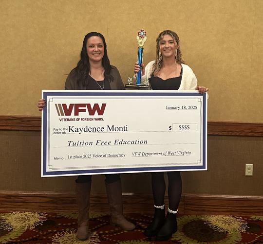 Buckhannon-Upshur High School senior Kaydence Monti earns national ...