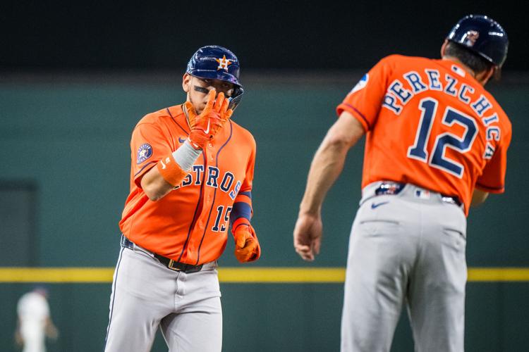 Astros ride early homers and Arrighetti's latest gem to a 5-1 win over ...