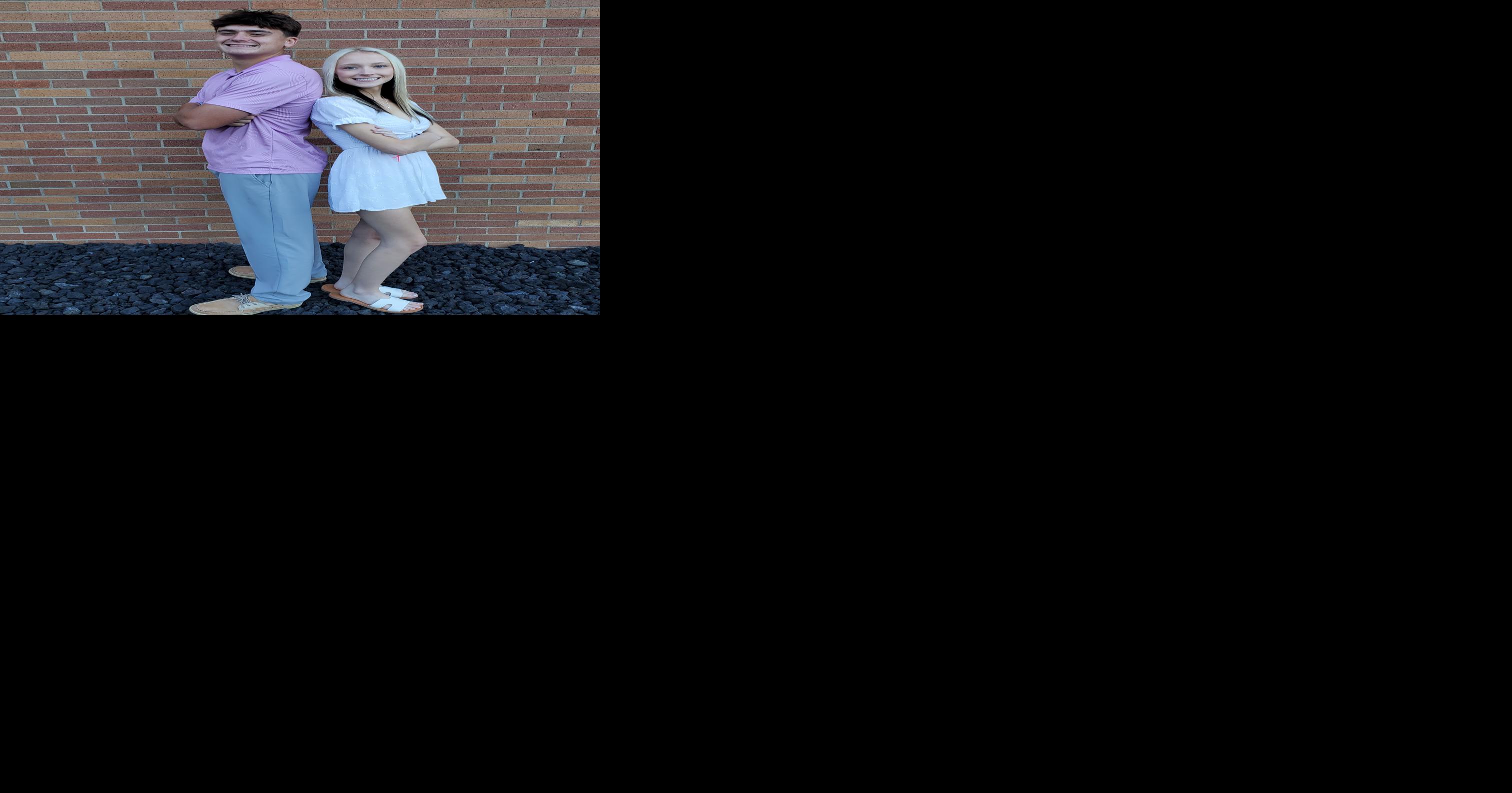 2025 Mr. and Miss Viking candidates Dylann Sayre and Kyler Doss ...