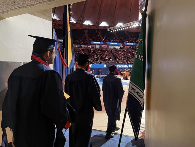 WVU Coliseum hosts winter 2024 commencement, celebrating graduates from ...