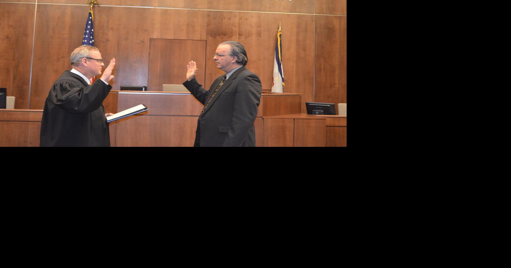 26th Circuit Judge Kurt Hall takes oath of office in Lewis County ...
