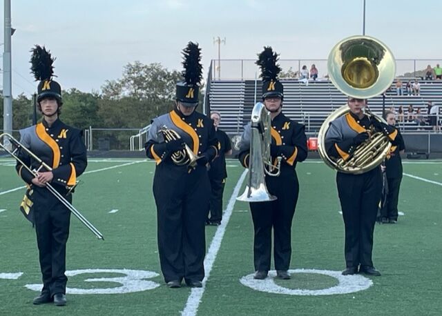 Photo Gallery: Keyser Golden Tornado Band debuts show at first home ...