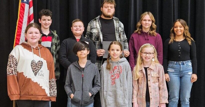 Meigs BOE presented Student of the Month awards at their regular ...