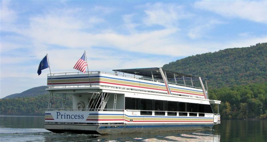 Grafton, West Virginia Princess cruise boat docked for upcoming season ...