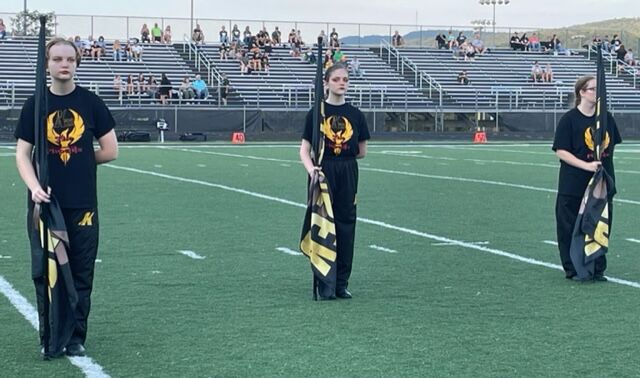 Photo Gallery: Keyser Golden Tornado Band debuts show at first home ...