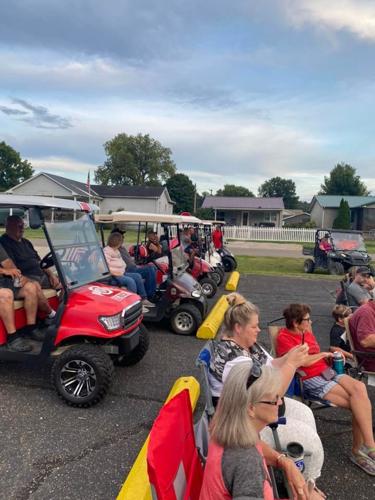 Large crowd watches Music in the Park, in Mason (West Virginia) | River ...