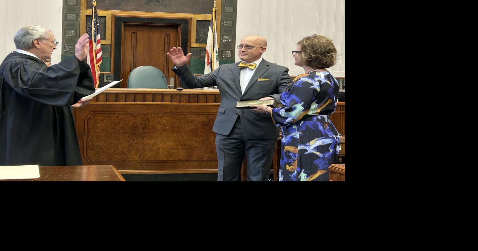McMunn takes oath to become newest Harrison Circuit judge | WV News ...