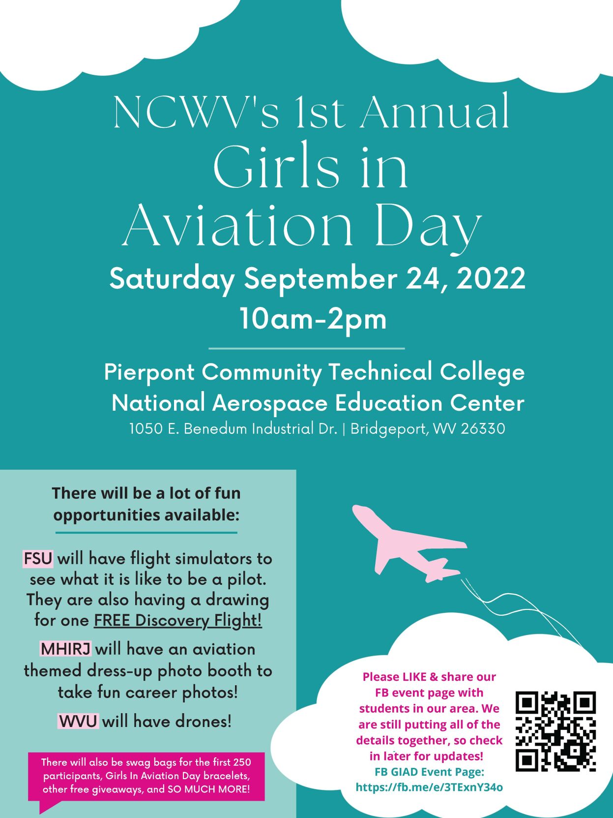 First North Central West Virginia Girls in Aviation Day event set ...