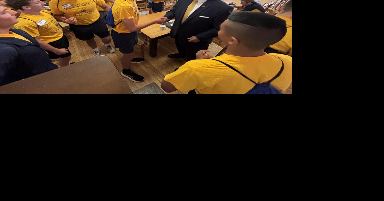 West Virginia Secretary of State Kris Warner speaks to Boys and Girls ...