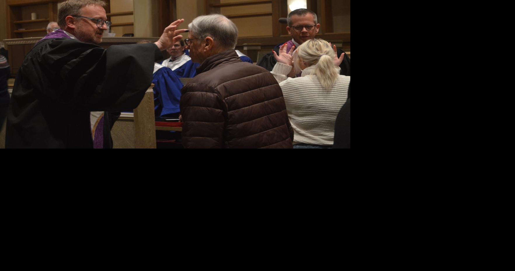 Hathaway receiving ashes | | wvnews.com