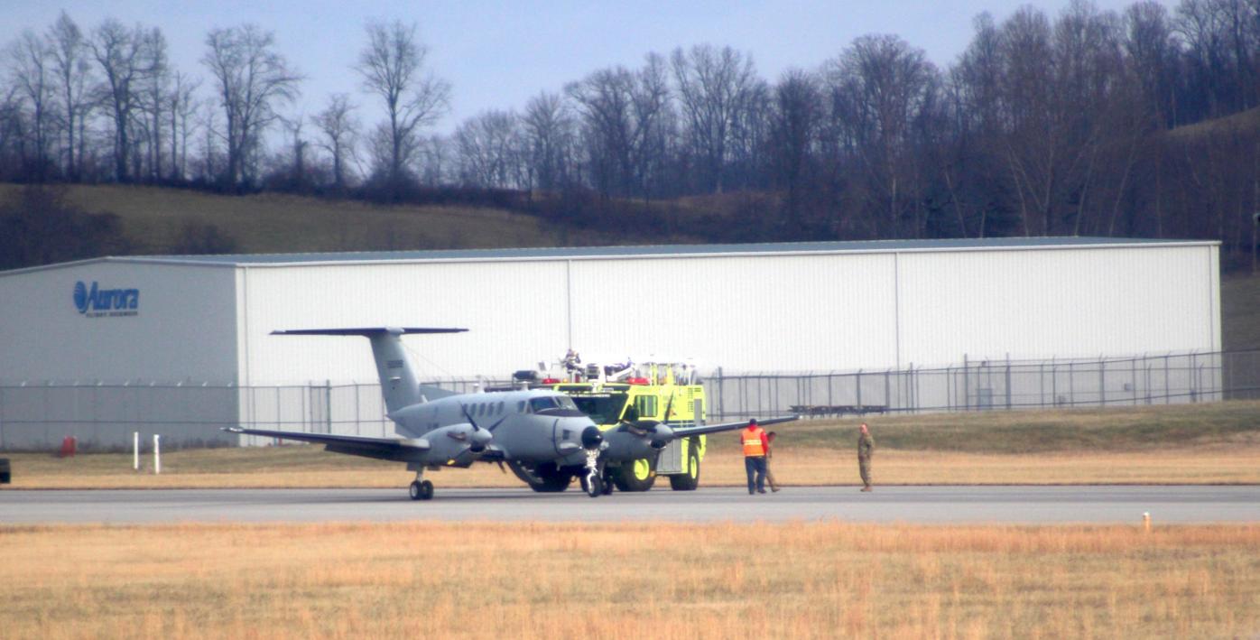 Military plane lands safely at North Central West Virginia Airport | WV ...