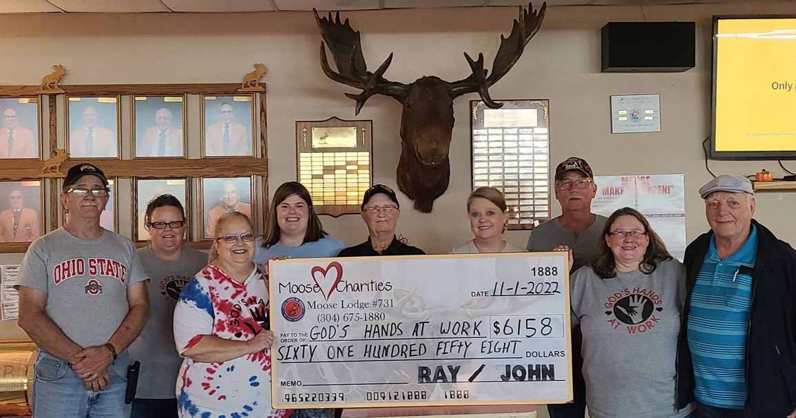Point Pleasant Moose raise more than $6,000 for charity | Gallipolis ...