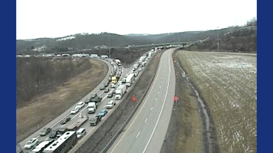 Fiery crash shuts I-79 in Mon County in both directions | WV News | wvnews.com