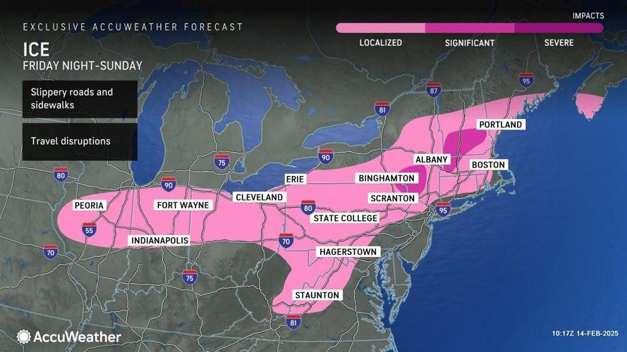 AccuWeather predicts strong thunderstorms, snow storms across Eastern ...