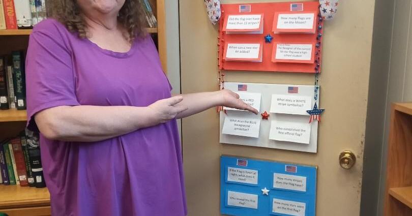 Flag Day exhibits created for Harrison County libraries by NSDAR ...