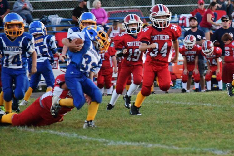 Maddawgs and Rams battle in Pee Wee Football matchup | Garrett Sports ...