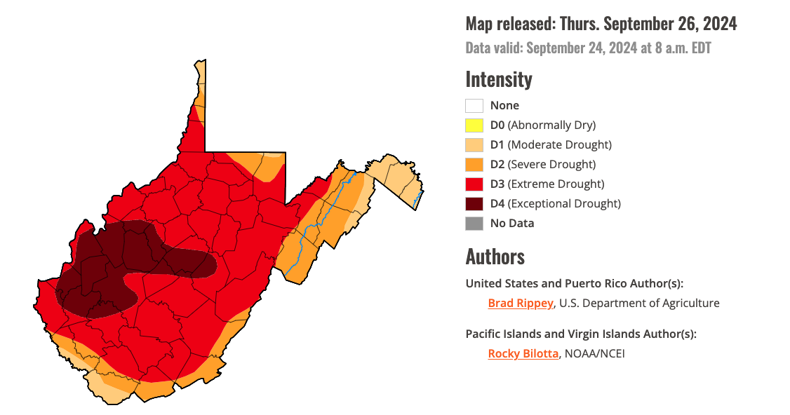 Drought conditions continue to hit West Virginia hard | WV News ...