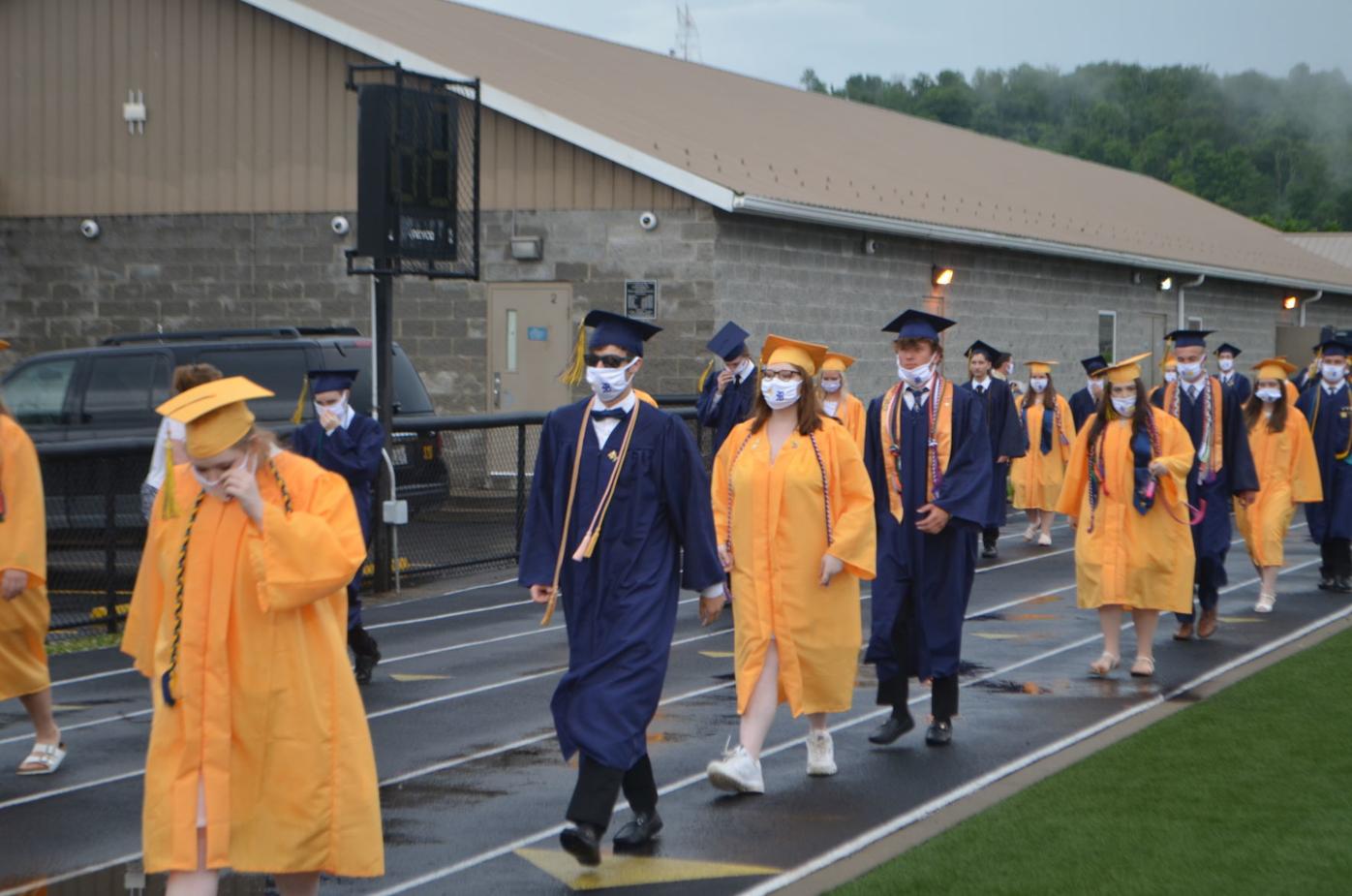East Fairmont High School holds 2020 commencement ceremony despite ...