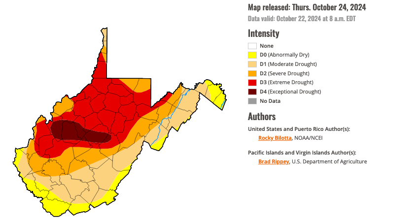 Drought conditions remain throughout West Virginia | WV News | wvnews.com