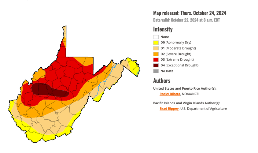 Drought conditions remain throughout West Virginia | WV News | wvnews.com