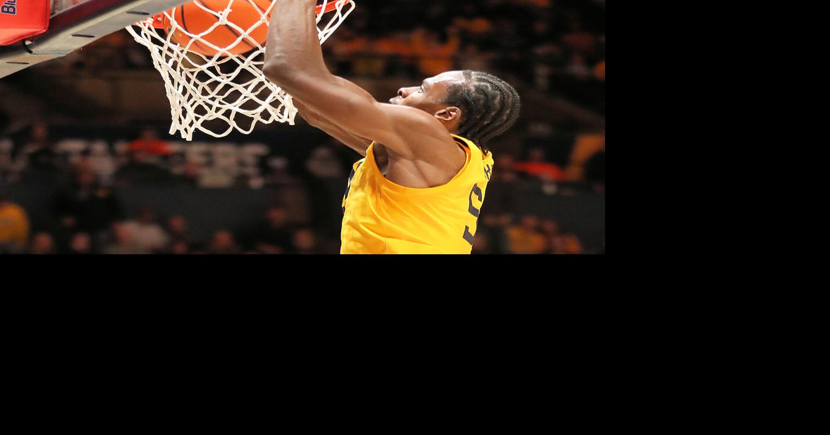 Toby Okani emerging during key 4-game stretch for West Virginia men's ...