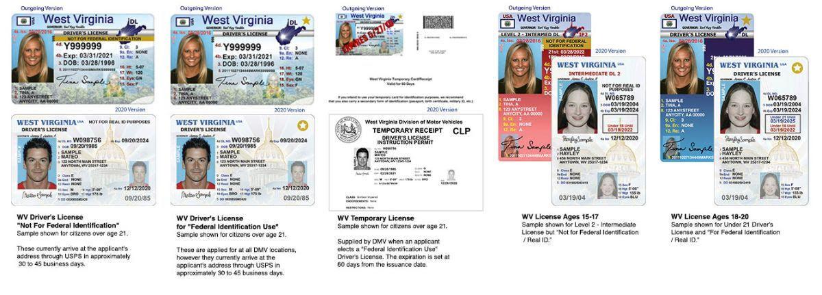 Change in ID law coming Oct. 1, West Virginia DMV commissioner reminds ...