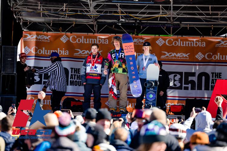 Meagher completes third snowboarding season in Colorado | Garrett News ...