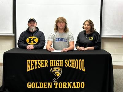 Keyser football’s Braydon Keller signs with Glenville State College ...