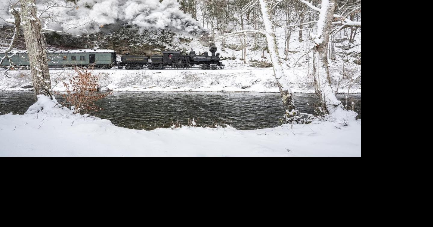 Winter train rides through the Monongahela National Forest available at ...