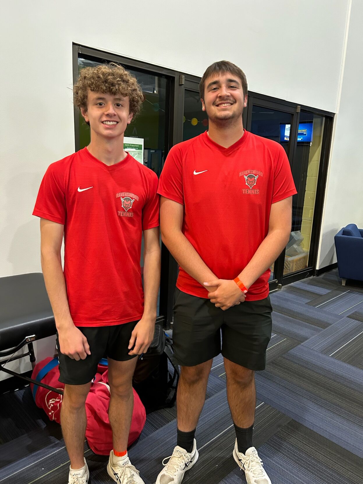 Crow and Rawson represent Ravenswood at State Tennis Tournament ...