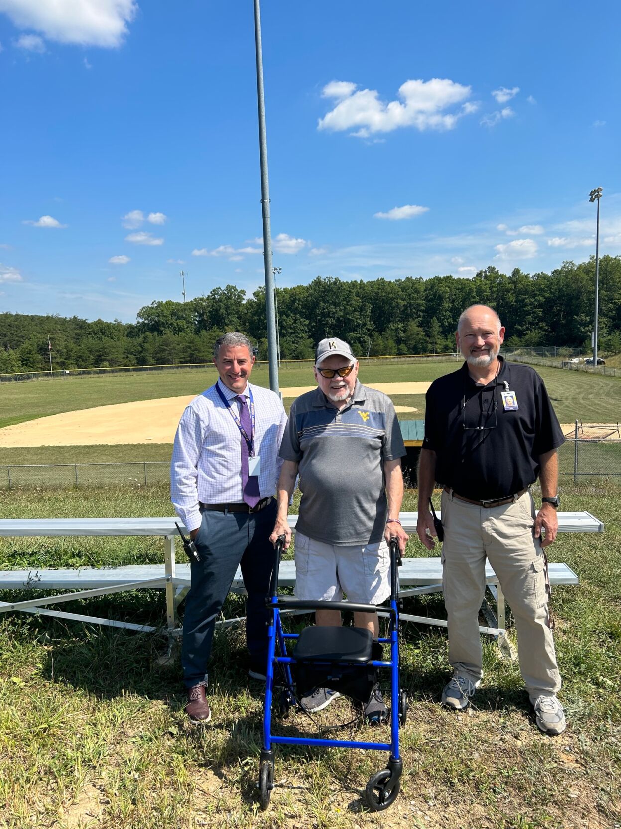 KHS baseball field gets new bleachersFMS students participate in ...