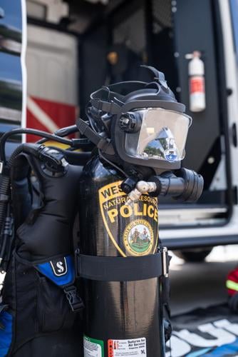 New West Virginia Division of Natural Resources Police dive team demos ...
